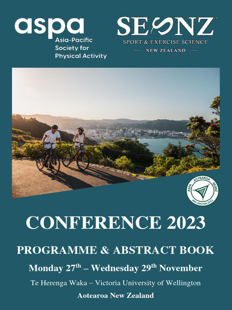 SESNZ ASPA 2023 Conference Full Programme | PDF