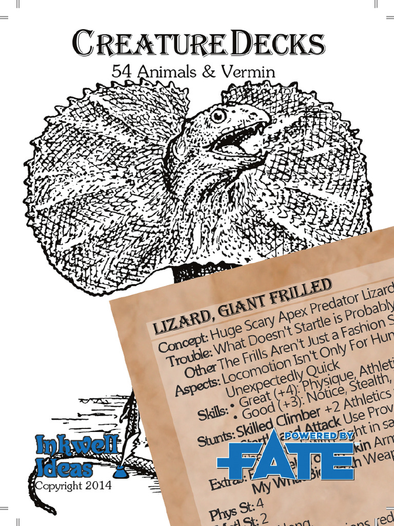 Fate Cards Animals HP | PDF