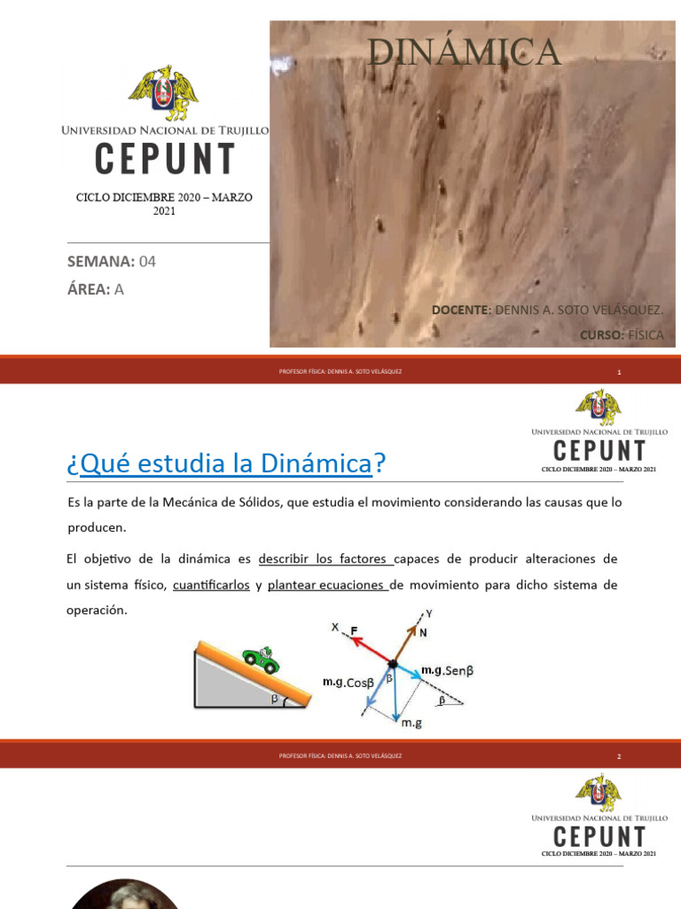 Dinamica | PDF | Fuerza | Dinámica (Mecánica)