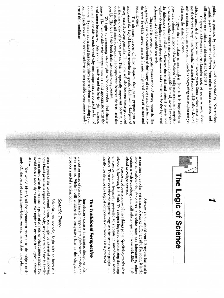 L2 Reading 2 Logic of Science | PDF