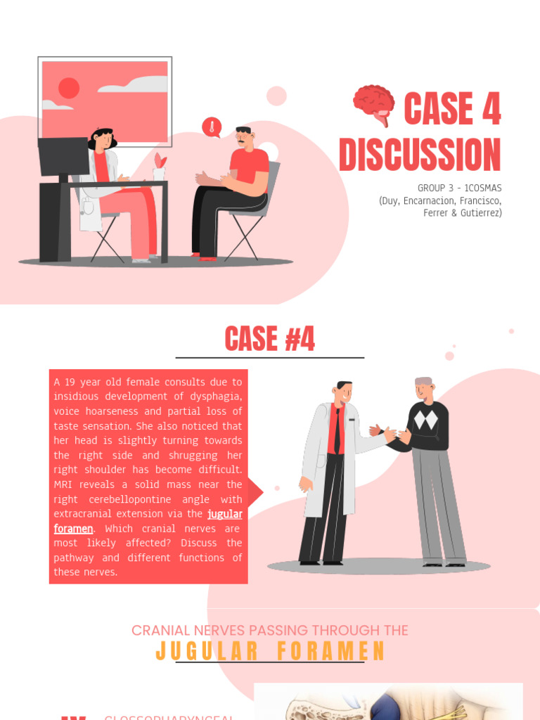 Case 4 - CN IX, X & XI | PDF | Organ (Anatomy) | Neuroanatomy