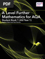 Stephen Ward, Paul Fannon - A Level Mathematics For AQA Student Book 1 ...