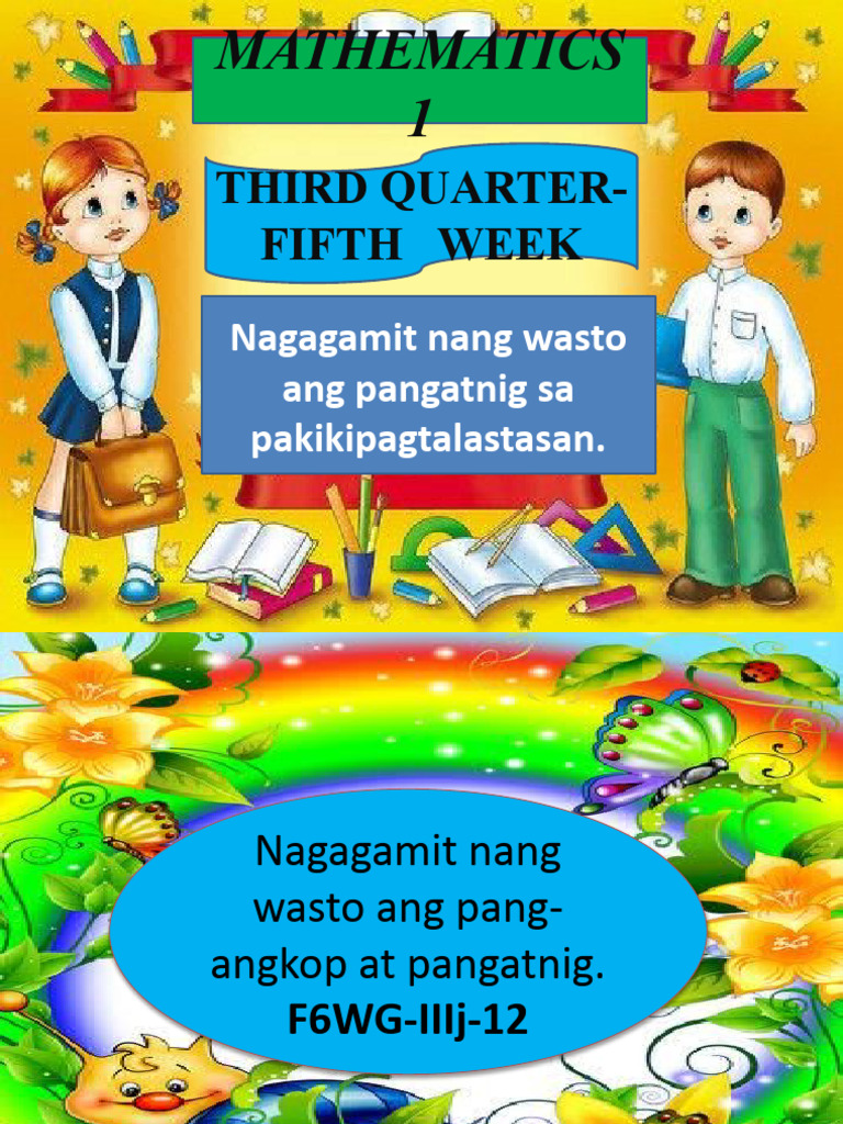Filipino 6 q3 w5 | PDF