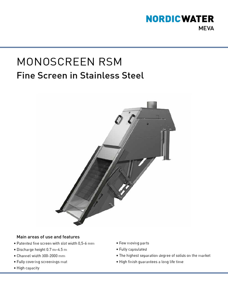 S1125 RSM Brochure - EN 2 | PDF | Equipment | Manufactured Goods