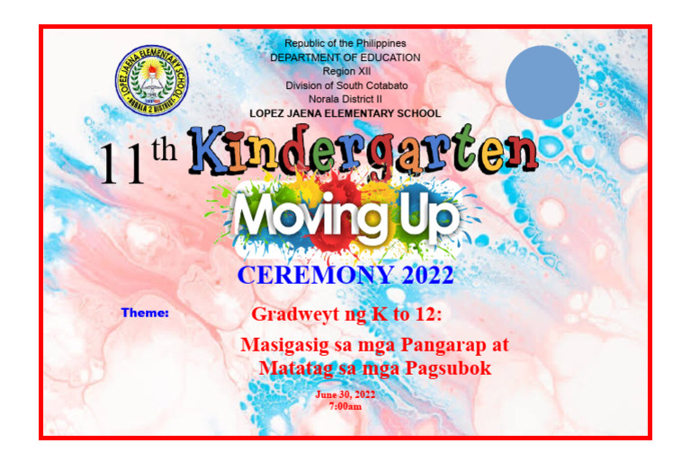 lopez jaena moving-up 2022 tarp lay out | PDF