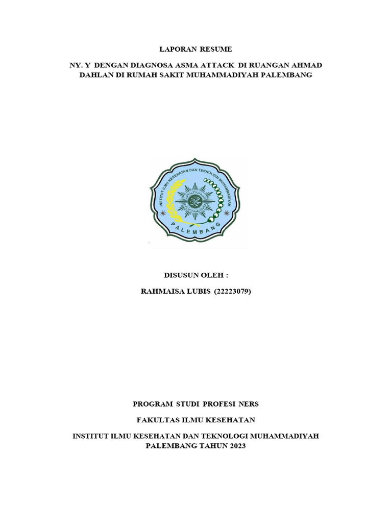 Laporan Resume | PDF