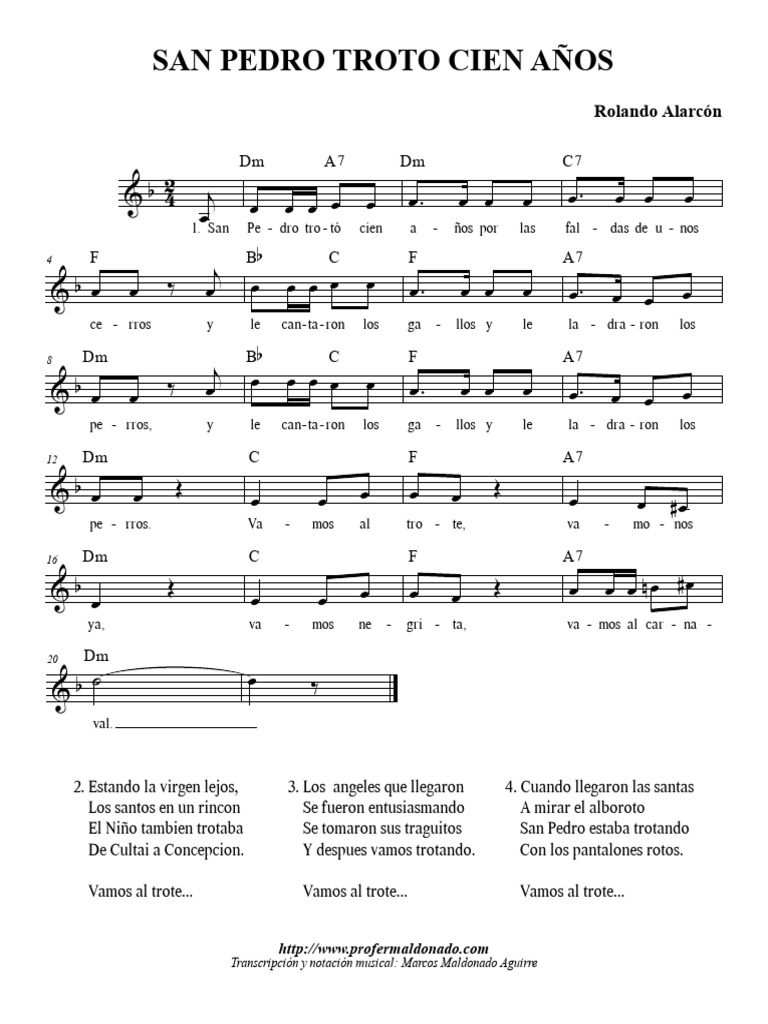 0023 San Pedro Troto Cien An Os | PDF