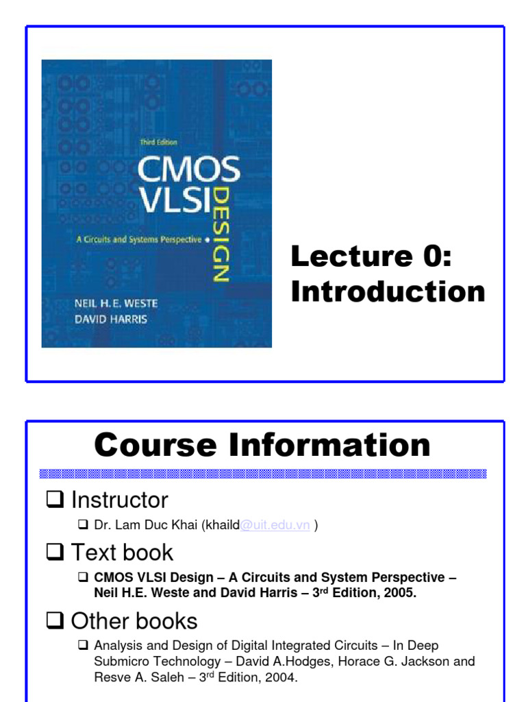 Chapter1 Intro | PDF | Cmos | Field Effect Transistor