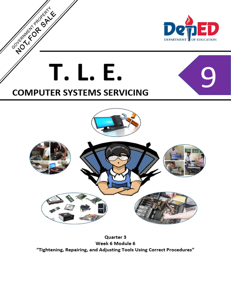 Tle CSS9 Q3 M6 | PDF | Screw | Drill