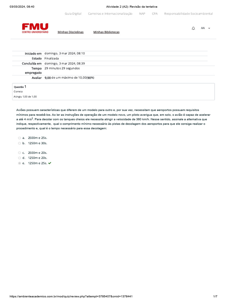 Atividade 2 (A2) - Laboratorio de Matematica e Fisica | PDF