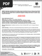 SASSA Declaration and Consent Form | PDF | Government | Government Finances