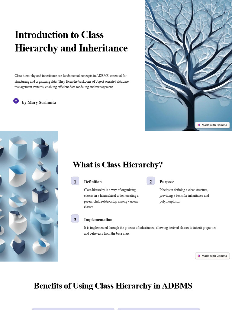 Introduction To Class Hierarchy And Inheritance 2 Pdf Inheritance 7740
