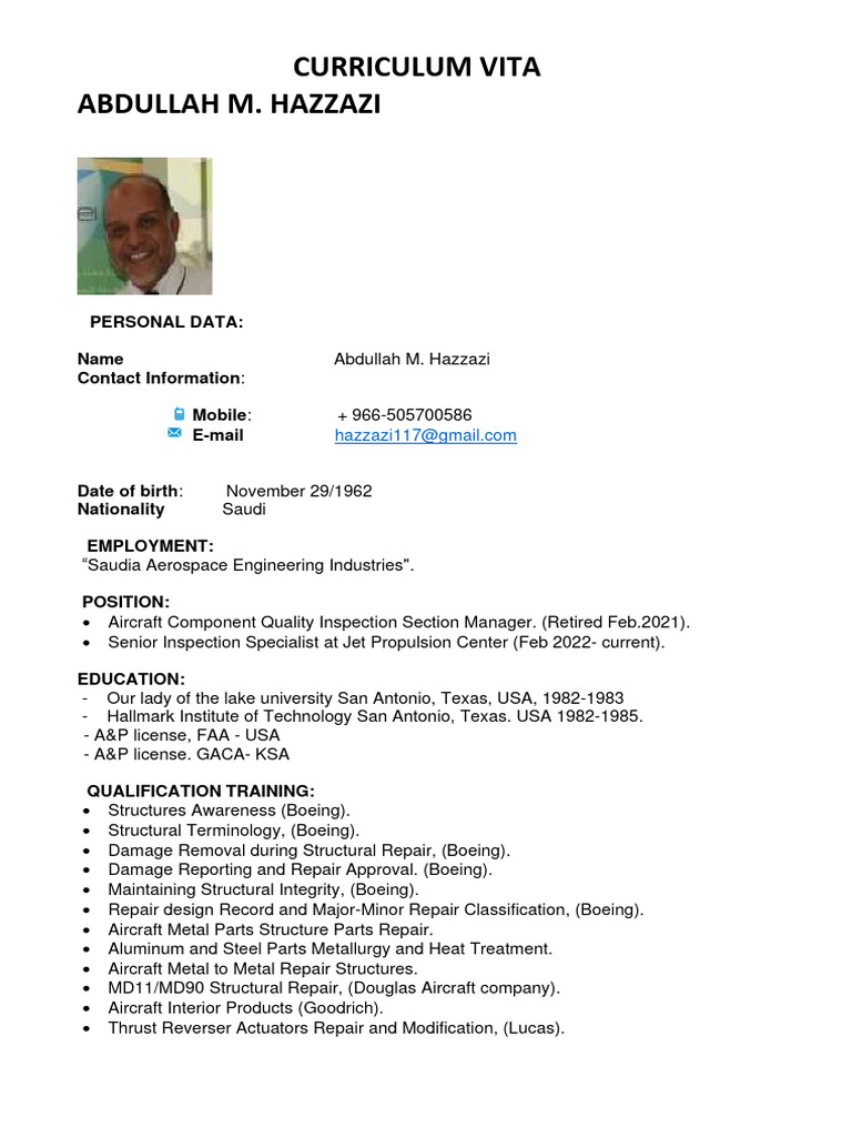 CV2023 | PDF | Federal Aviation Administration | Aviation