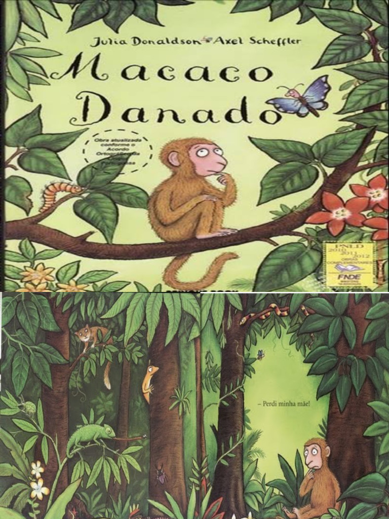 O Macaco Danado - Julia-Donaldson | PDF