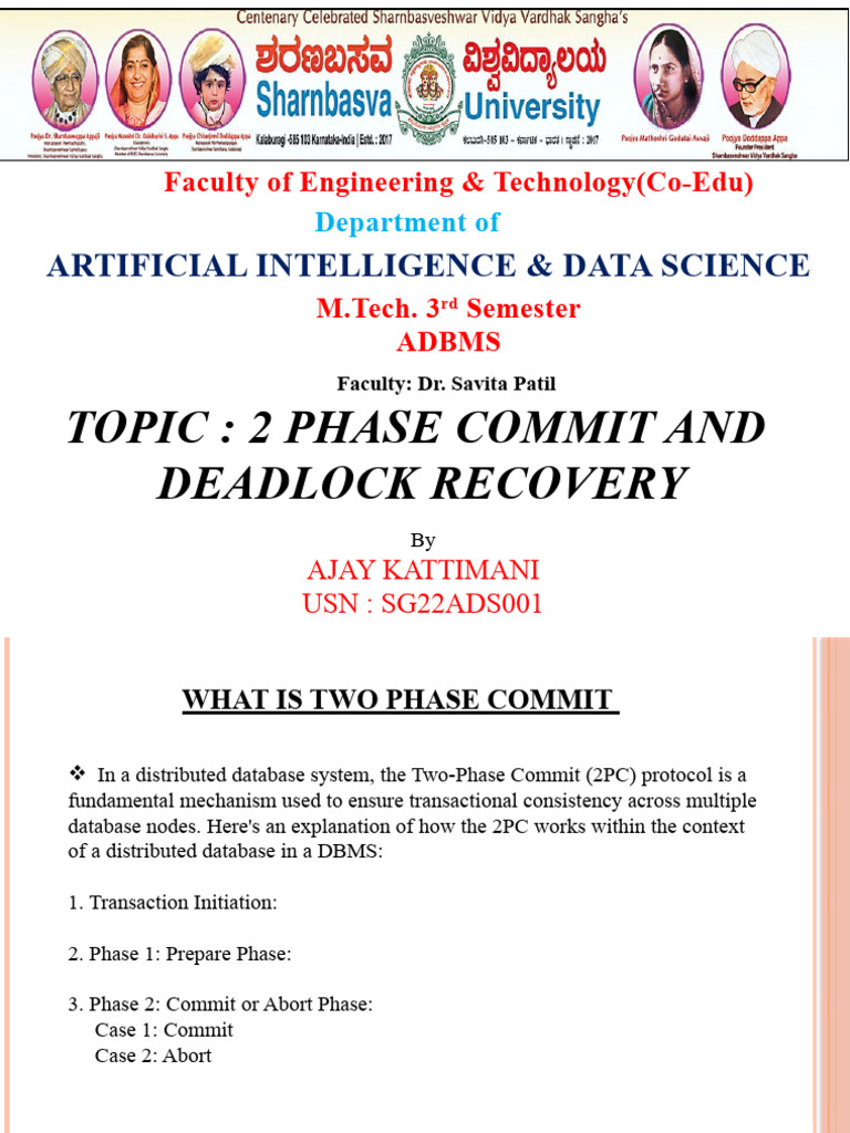 Two Phase Commit | PDF | Information Technology | Concurrency (Computer ...
