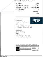 Iec 60332-1 | PDF | Electrical Conductor | Fires