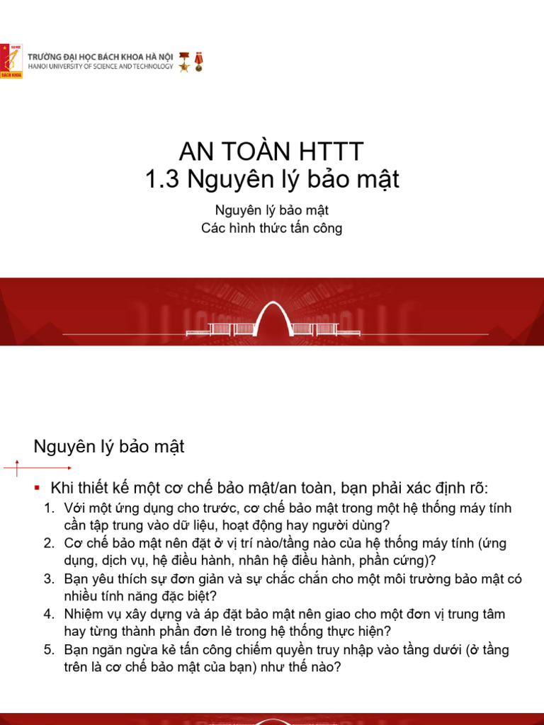 AnToan HTTT 02 | PDF