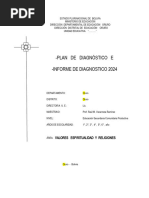 Formato PMC - Diagnostico 2023 - 2024 | PDF | Aprendizaje | Evaluación