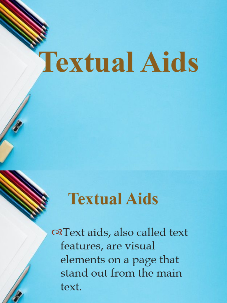 Textual Aids Pdf Chart Pie Chart