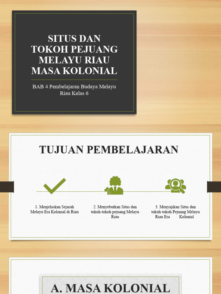Situs Dan Tokoh Pejuang Melayu Riau Masa Kolonial | PDF | Sejarah