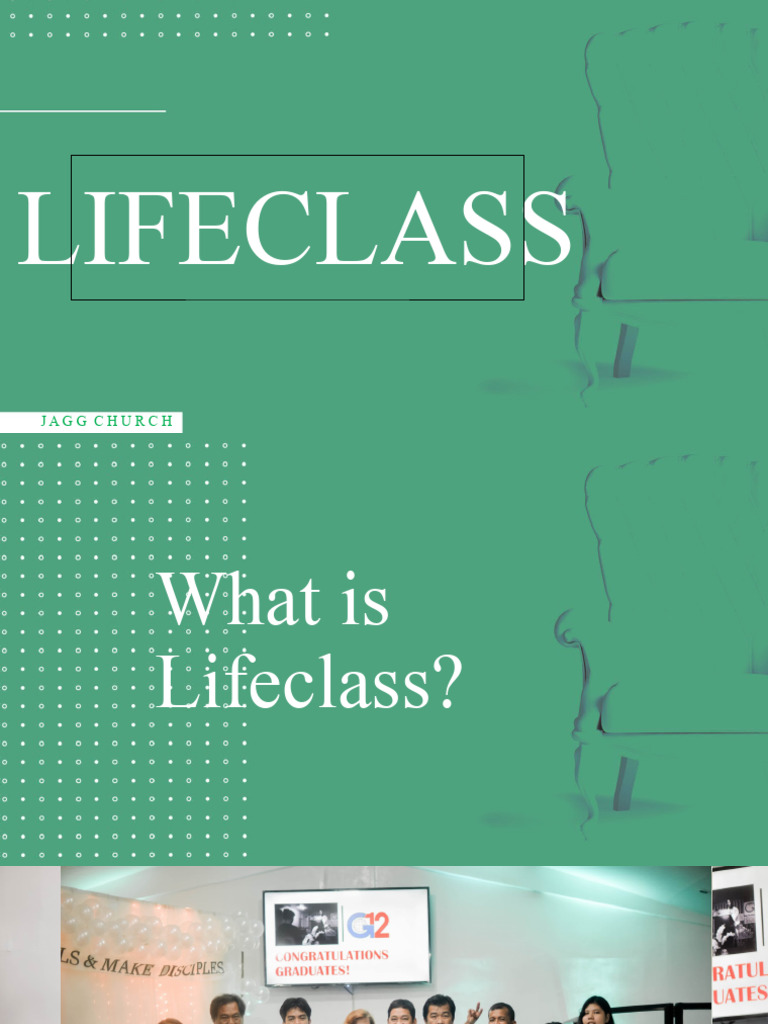G12 Lifeclass Overview and Schedule | PDF | Lifestyle