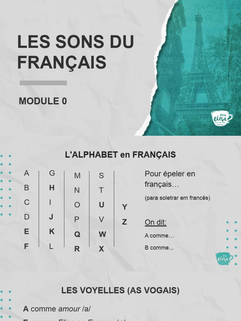 Tableau des sons en français PDF | PDF | Communication humaine ...