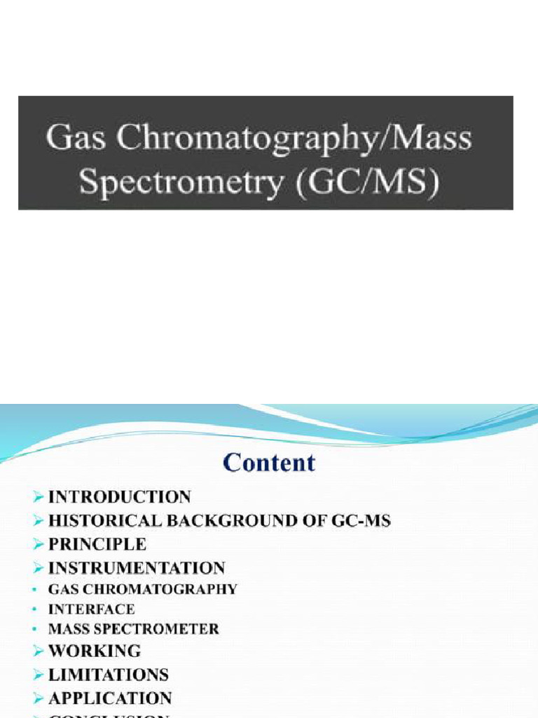 GC-MS | PDF