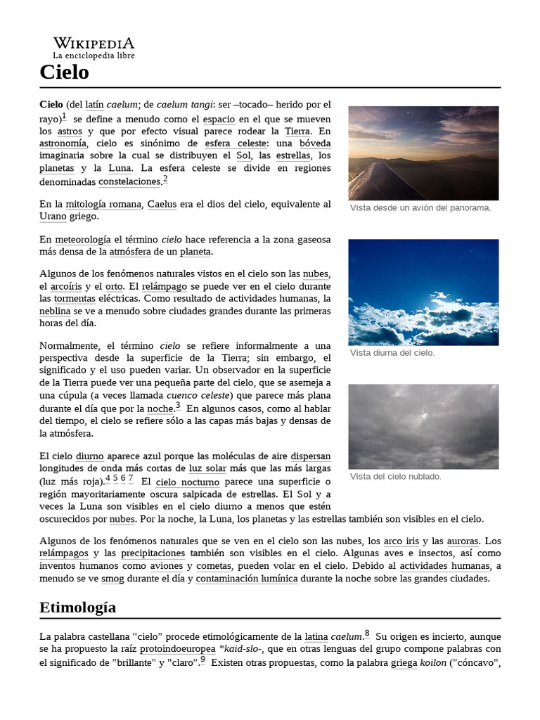 Cielo | PDF