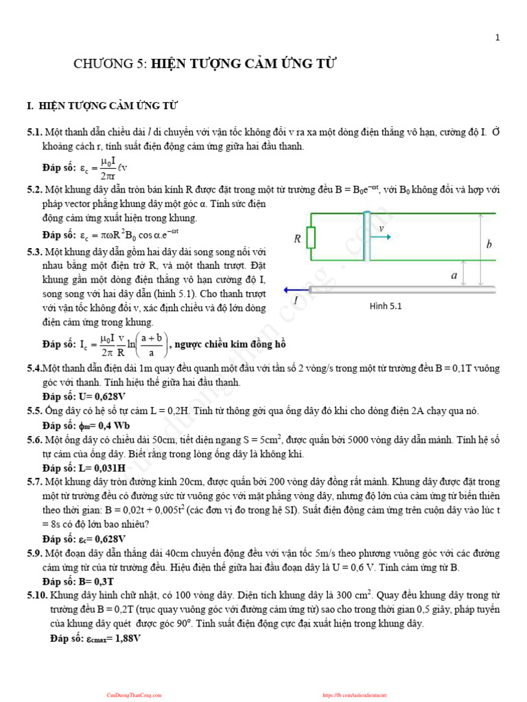 Vat-Ly-Dai-Cuong-2 - Ts-Nguyen-Thanh-Van - Bt-Chuong-6 - (Cuuduongthancong - Com) | PDF