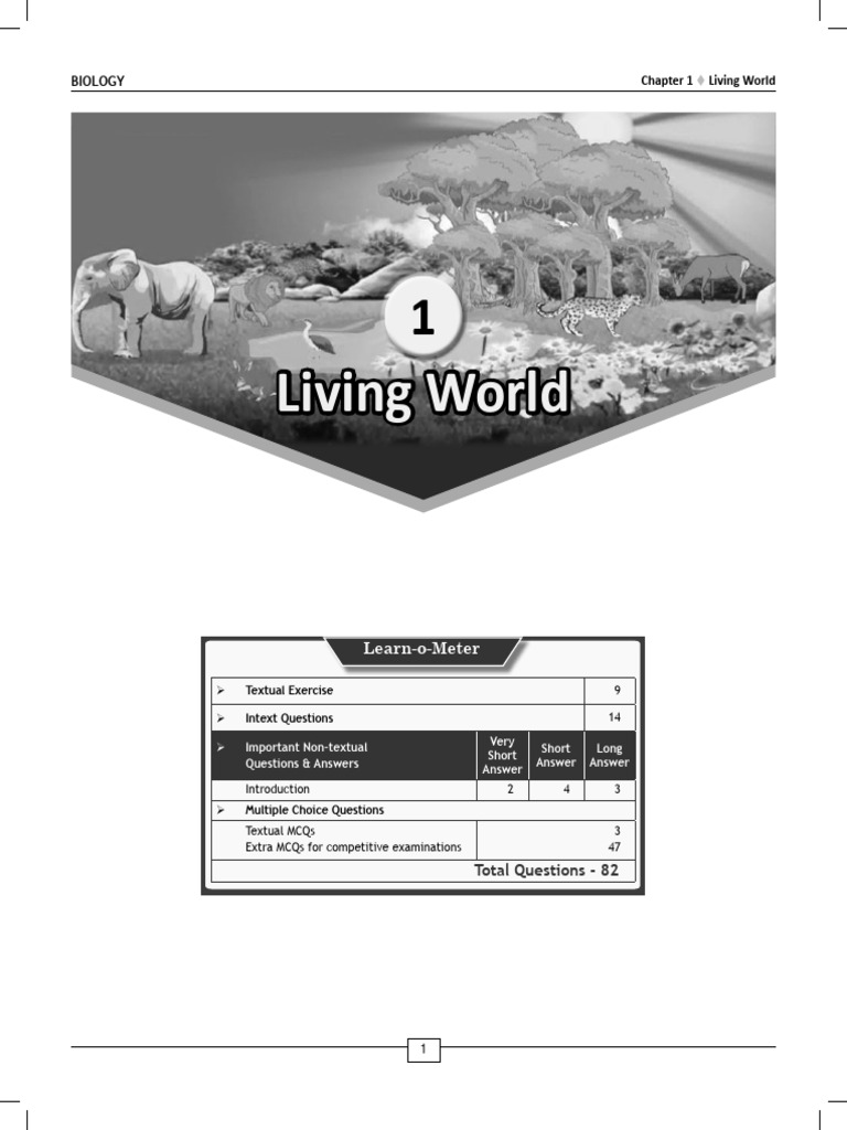 11th Science Sample PDF - Biology | PDF | Life | Biodiversity 11th Science Sample PDF - Biology | PDF | Life | Biodiversity
