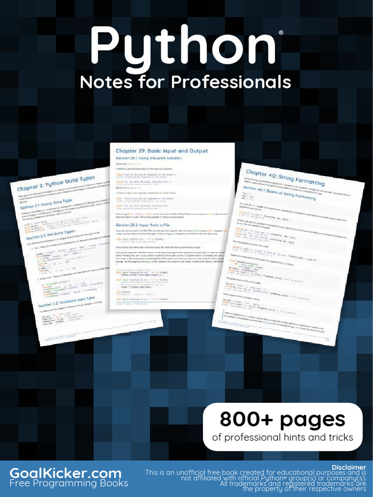 Python Professional 1676808915 Compressed | PDF