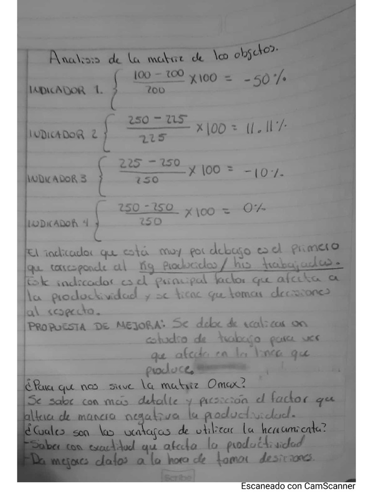 Análisis de La Matriz de Objetos | PDF Análisis de La Matriz de Objetos | PDF