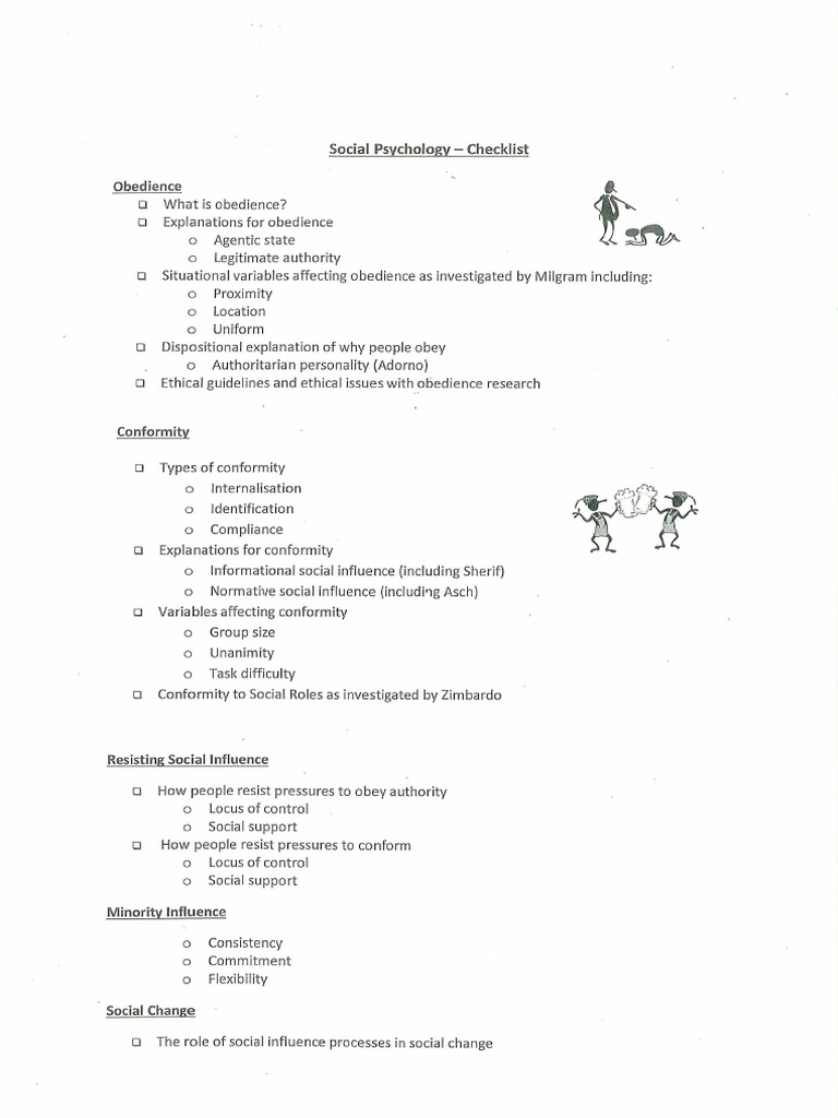 Social Psychology Obedience Guide | PDF | Obedience (Human Behavior ...