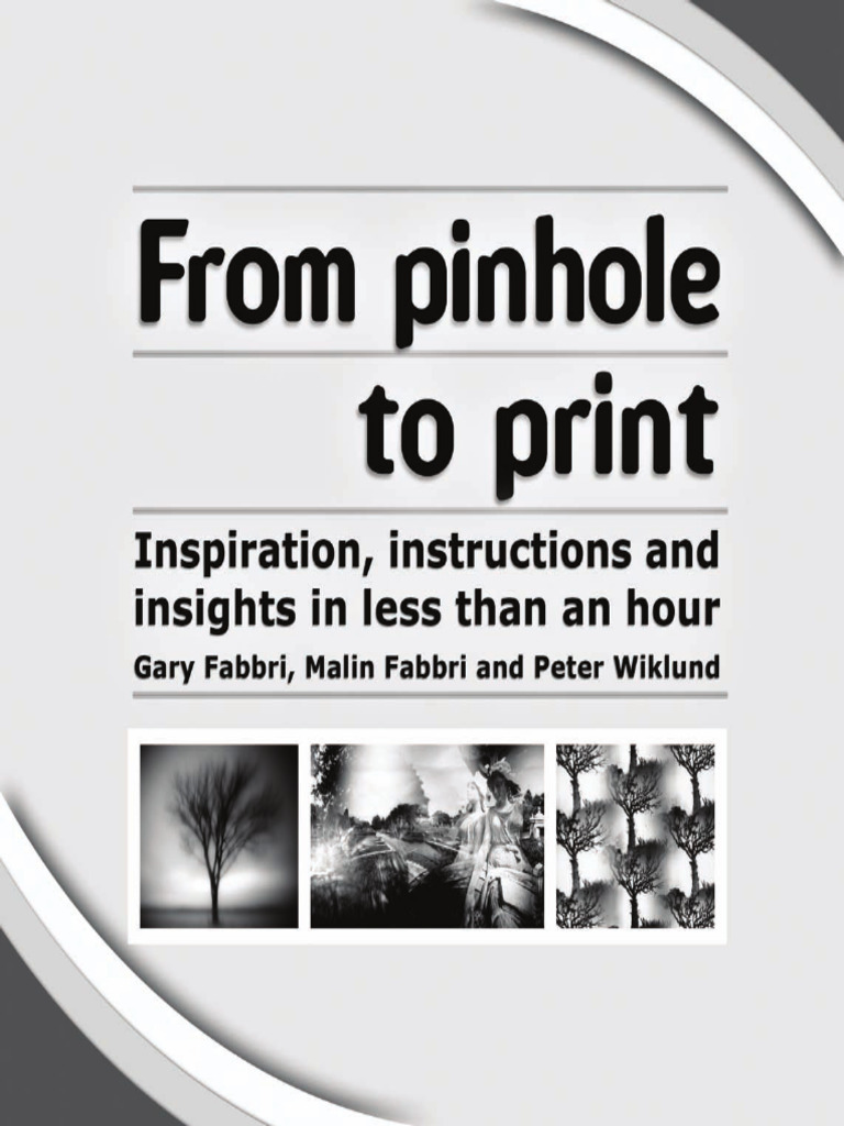 Pinhole Book | PDF | Camera | Shutter Speed