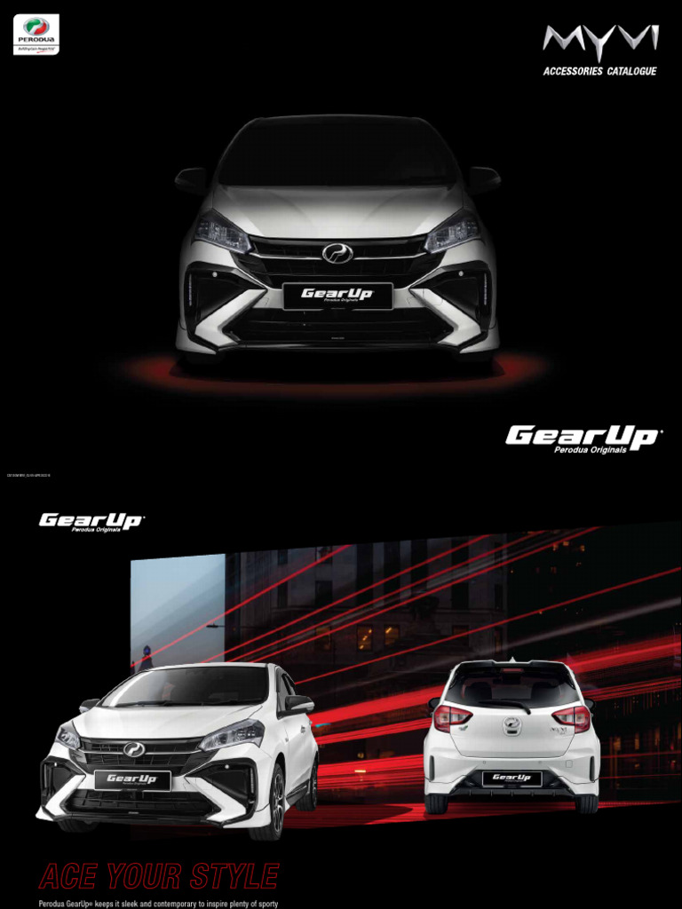 The New Myvi Gear Up Catalogue | PDF