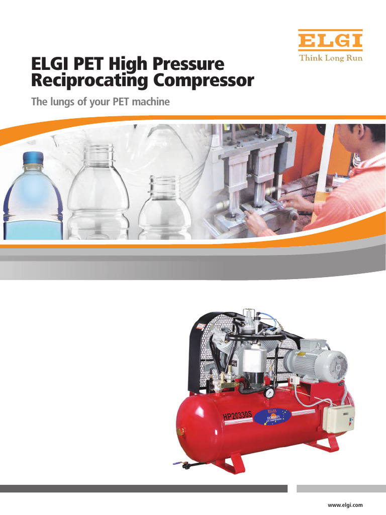 ELGI Pet - Compressor | PDF | Machines | Gas Technologies