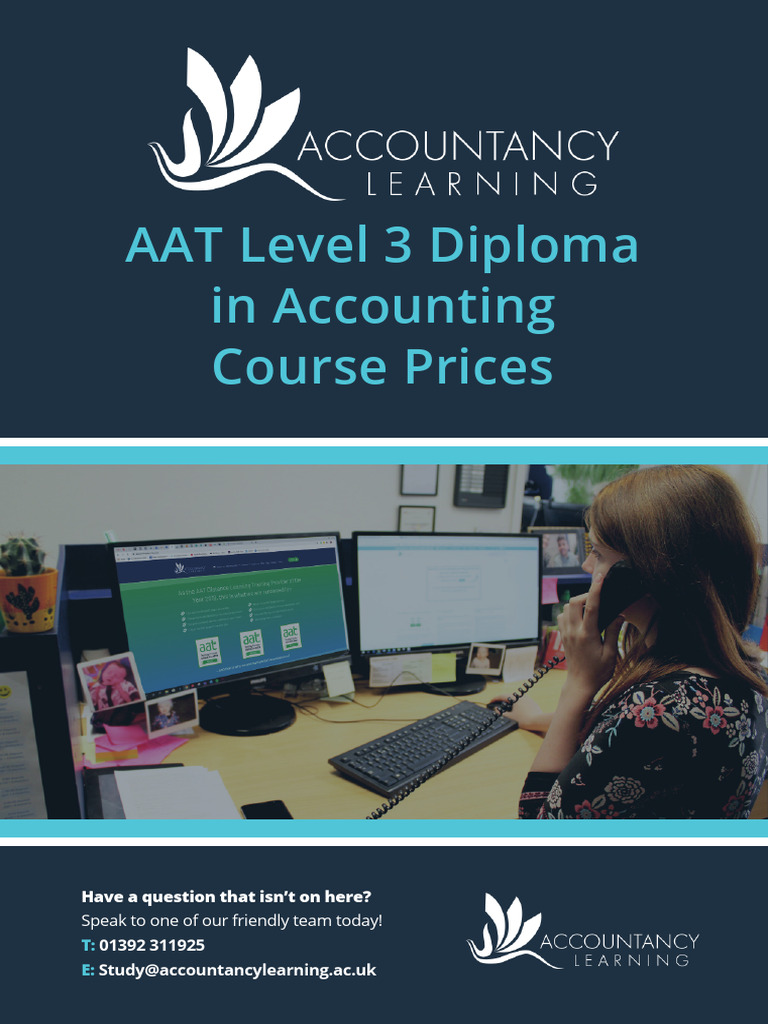 AAT Level 3 Accounting Course Prices | PDF | Educational Technology | Fee