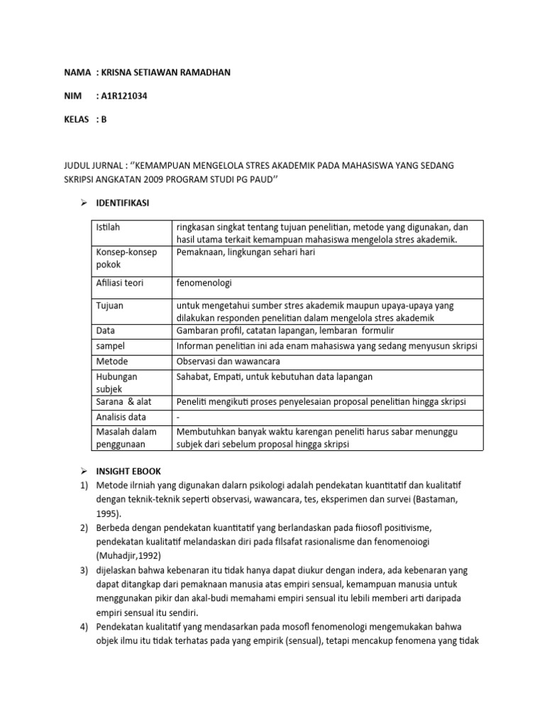 Metpen Kualitatif Krisna | PDF