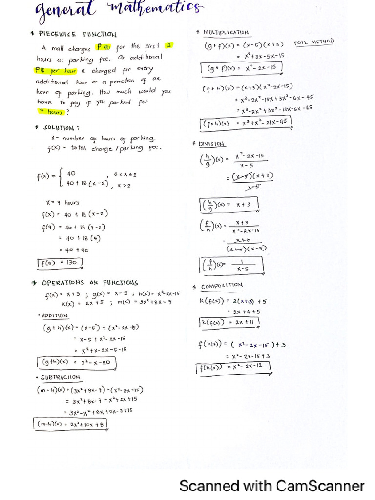 Genmath Reviewer | PDF