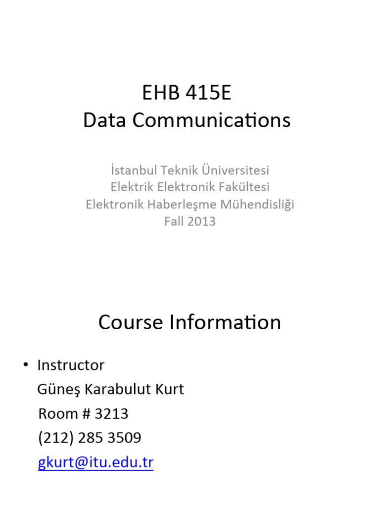 Data Communications Week 1 | PDF | Computer Network | Internet Protocol Suite
