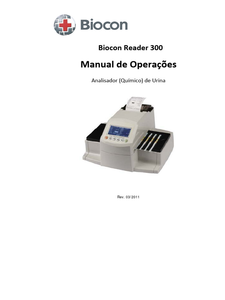 Manual Biocon Reader 300 | PDF | Impressora (informática) | Teclado de ...
