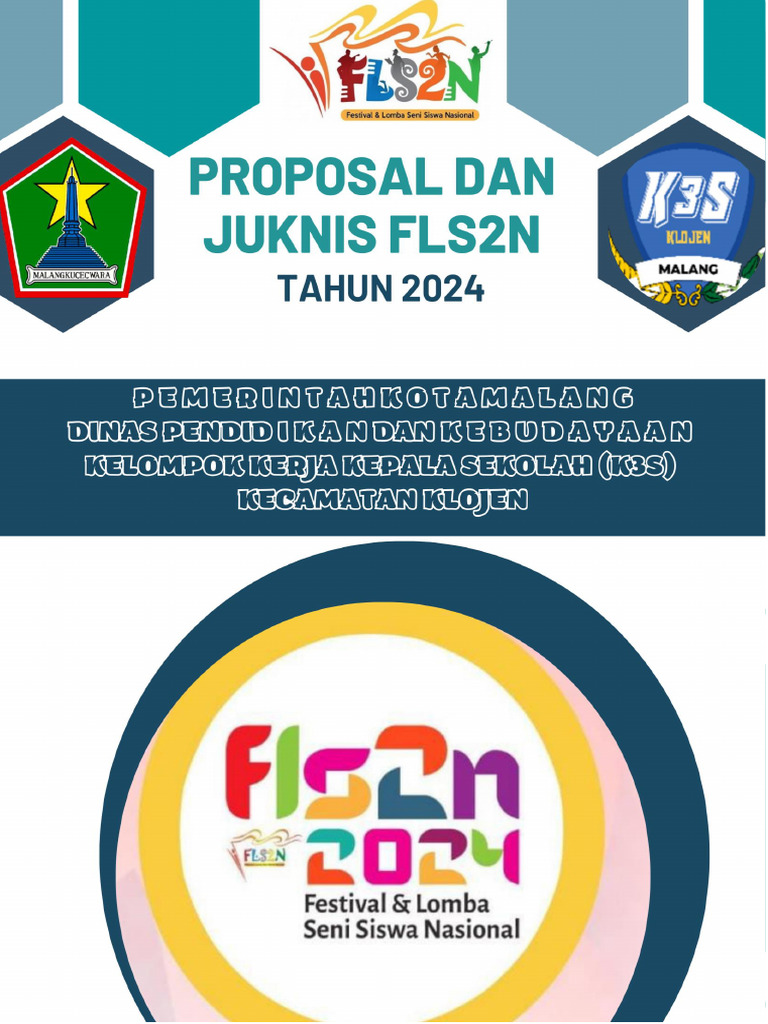 Proposal Kegiatan FLS2N Beserta Juknis New Tahun 2024 | PDF