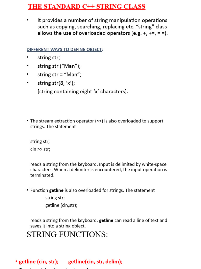 Different Ways To Define Object | PDF | String (Computer Science) | Mathematical Logic