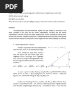 Trigonometric Identities Workbook | PDF | Trigonometric Functions ...