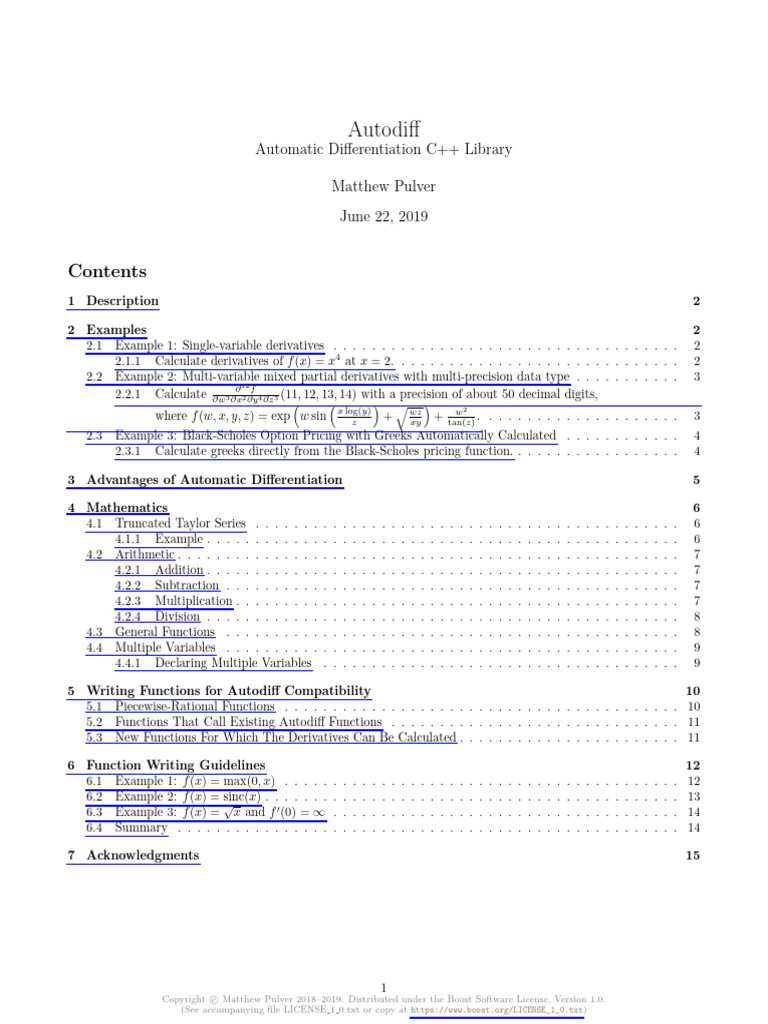 Autodiff | PDF | Derivative | Polynomial