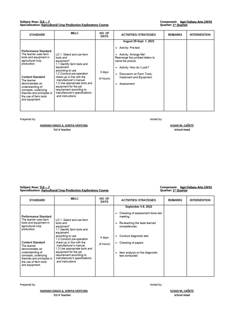 Bow-Dll Tle 7 | PDF | Occupational Safety And Health | Educational ...