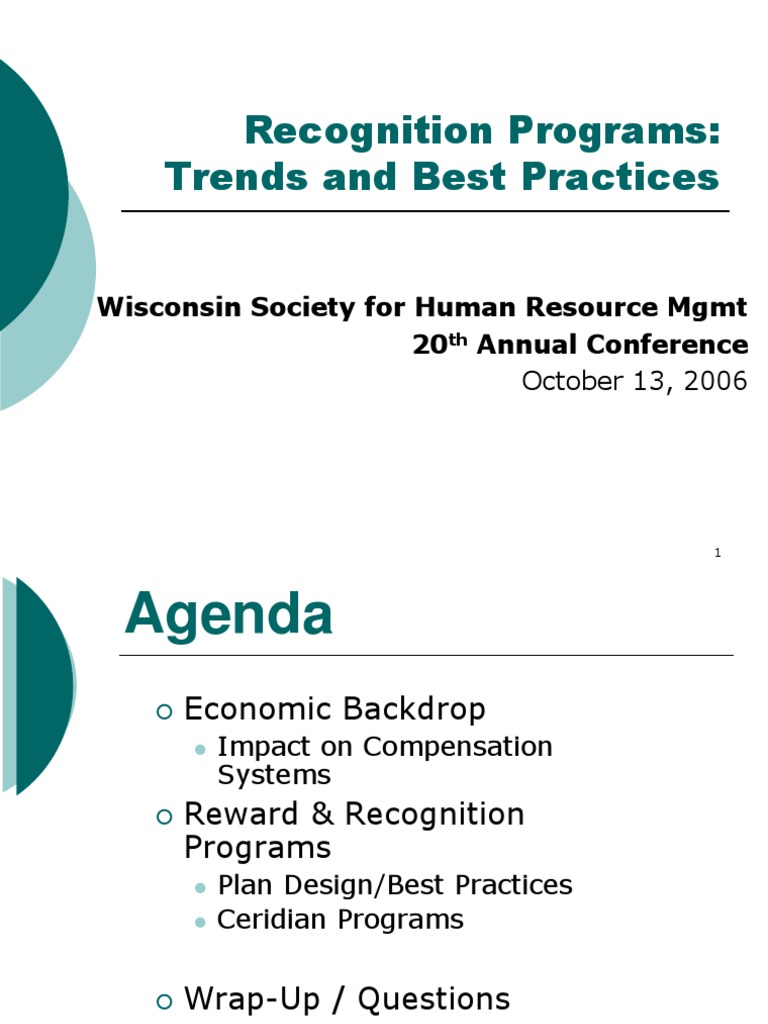 Reward and Recognition Best Practices | Download Free PDF | Point Of ...