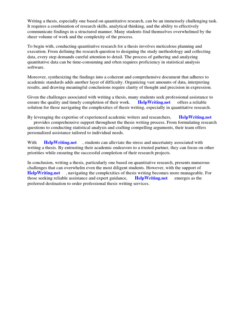 Thesis Quantitative Research Pdf Pdf Methodology Quantitative 6576