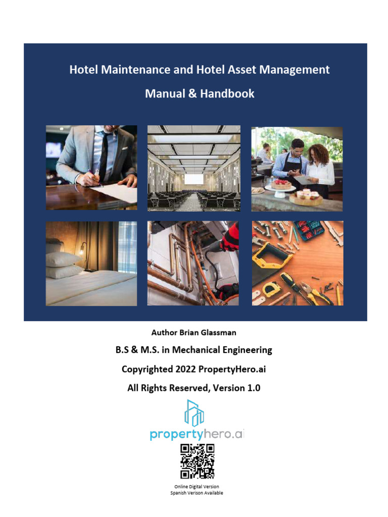 PropertyHero - Ai Hotel Maintenance & Asset Management Manual | PDF