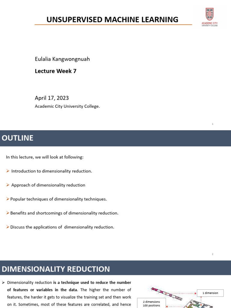 Dimensionality Reduction Techniques Explained | PDF | Principal Component Analysis | Machine ...